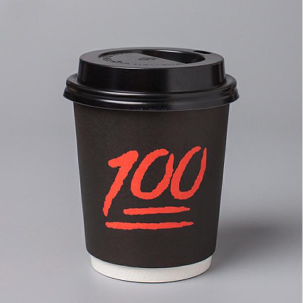 Quality EN13432 Disposable Paper Cups 400Ml 12Oz Custom Takeaway Coffee Cups With Lid for sale