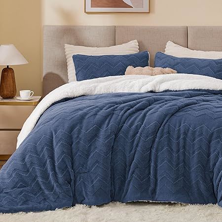 Quality Comforter set - 230-350GSM Cutted coral fleece- Solid color Sherp Fleece-Soft and Plush-Modern and cozy for sale
