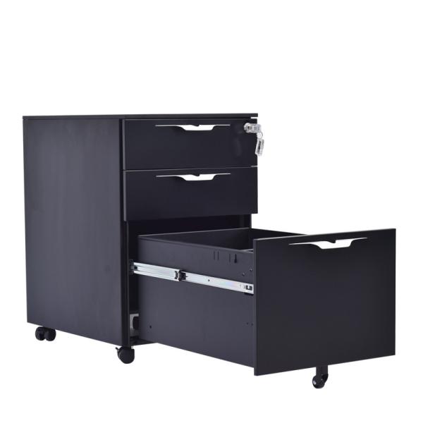 Quality H600mm W390mm D520mm Steelcase Mobile Pedestal for sale