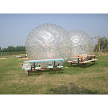Quality Durable Logo Printed Swimming Pool Inflatable Zorb Ball For Water Games for sale