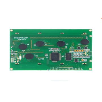 Quality T6963c Controller 22 Pins Led Dot Matrix Display , 5.1 Inch 240 X 128 Spi Lcd for sale
