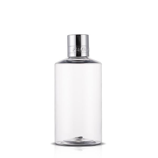 Quality 270ml Transparent Empty Plastic Bottles With Aluminum Screw Cap for lotion for sale