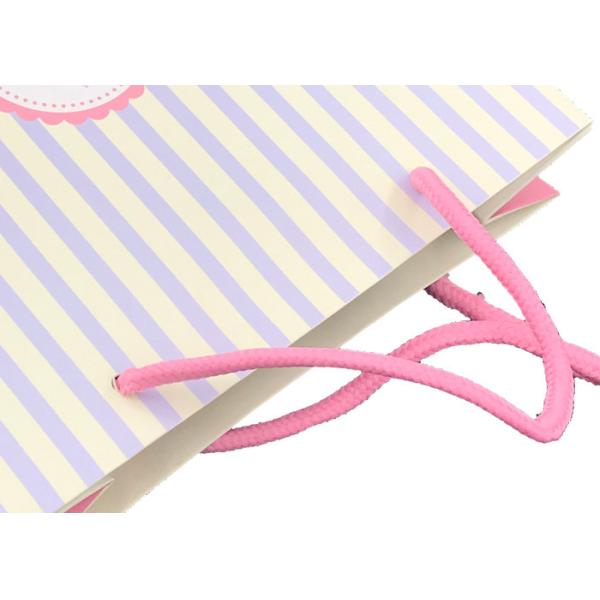 Quality Cute Fancy Small Brown Gift Bags With Handles Fashionable Appearance for sale
