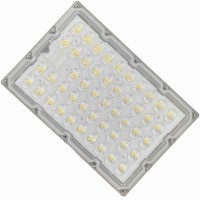 Quality 150W SMD 3030 LED PCB Board with TYPE2-M Beam Angle Lens for Light Module for sale
