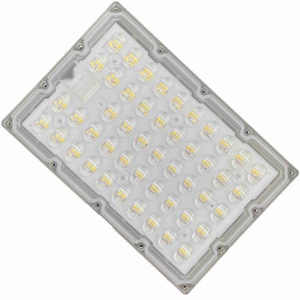 Quality 150W SMD 3030 LED PCB Board with TYPE2-M Beam Angle Lens for Light Module Wholesaler for sale