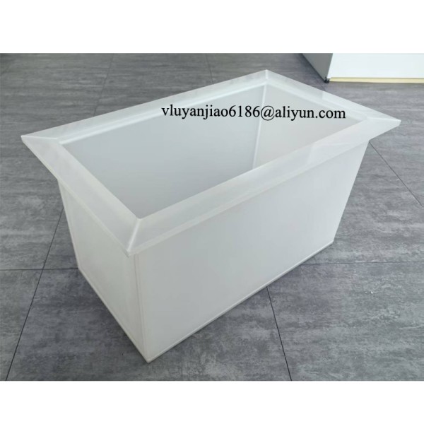 Quality Custom White PP Welded Electroplating Tank for Corrosive Liquids for sale