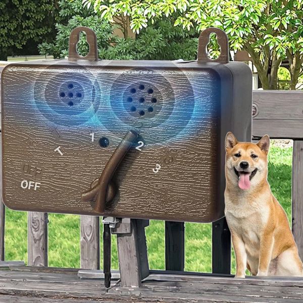Quality Factory Wholesale Plastic Dog Bark Deterrent Ultrasonic Anti-Barking Devices Safe 50FT Range 3 Modes Dog Training Waterproof for sale