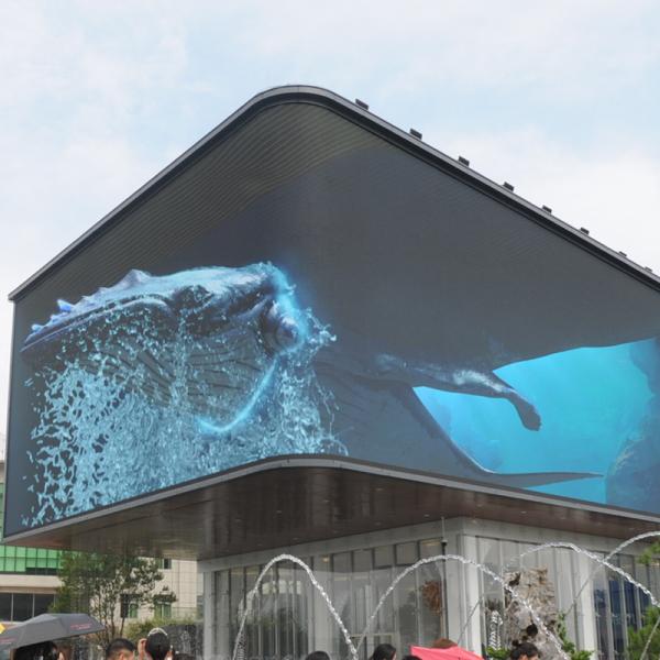 Quality Commercial Outdoor Advertising LED Display With High Definition And Wide Viewing Angle for sale