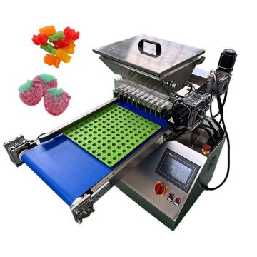 Quality Small Scale Gummy Mold Universal Depositor Semi Automatic Sugar Mint Hard for sale