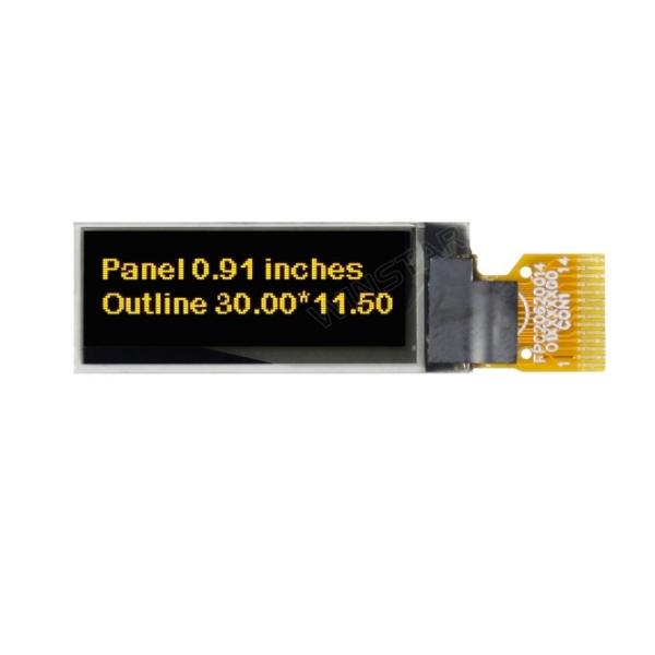Quality 0.91 inch 128x32 Monochrome OLED Display Module Manufacturer Support interface for sale