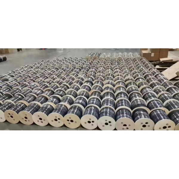 Quality Indoor FTTH Drop Cable , Fiber Optic Drop Wire Self Supporting Bow Type for sale