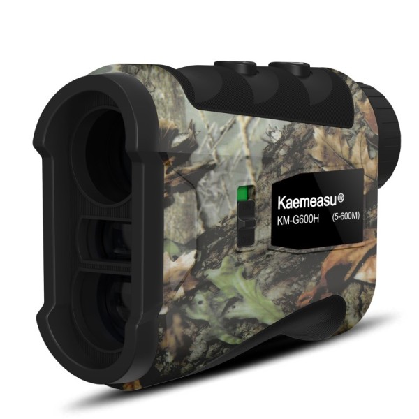 Quality Kaemeasu Camouflage Long Range Shooting Range Finder Handheld Laser Rangefinder 20-300km/H for sale