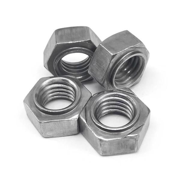 Quality DIN439 SS304 Stainless Steel A2 Chamfered M5 Hex Thin Nut for sale