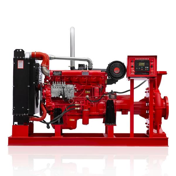 Quality Cast Iron Diesel Fire Pump with Automatic Switching and High Efficiency for for sale