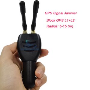Quality ISO9001 Mini GPS Jammer Blocker with 15m Distance Omni Antenna Light Weight for for sale