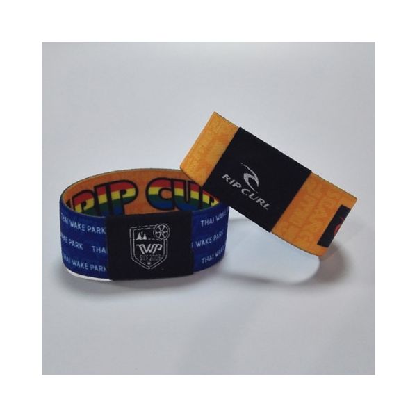 Quality NFC213 RFID Festival Wristbands Elastic Fabric Reusable Ultralight Ev1 Woven for sale