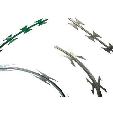 Quality Coil Diameter 500mm Razor Barbed Wire Galvanized for sale