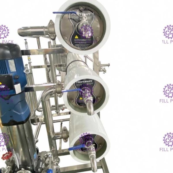 Quality Sus304 Auto Operation Valve Drinking 4000lph Ro Water Treatment Machine for sale