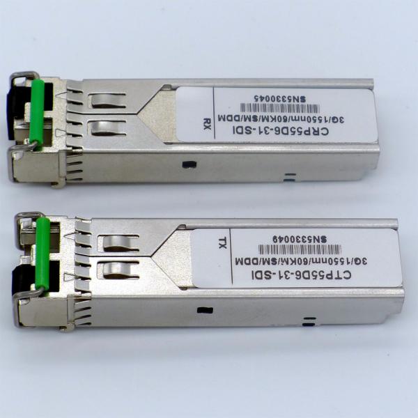 Quality 12G 4K SDI Video Transmission SFP Transceiver CWDM for sale