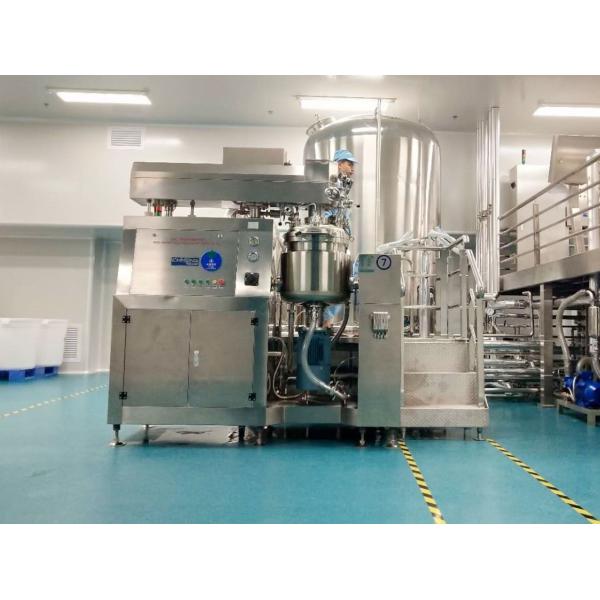 Quality 200L Vacuum Cosmetic Emulsifier Mixer 15 kW For Ever Beauty for sale
