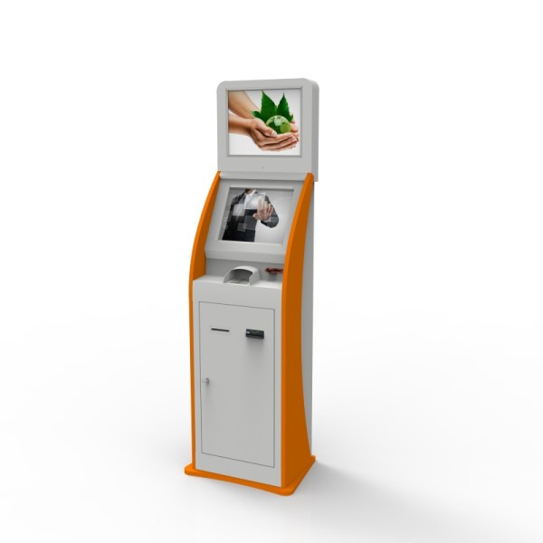 Quality Telecom SIM Card Vending Airtime Top Up Self Payment Kiosk ID Passport Scanner Reader for sale