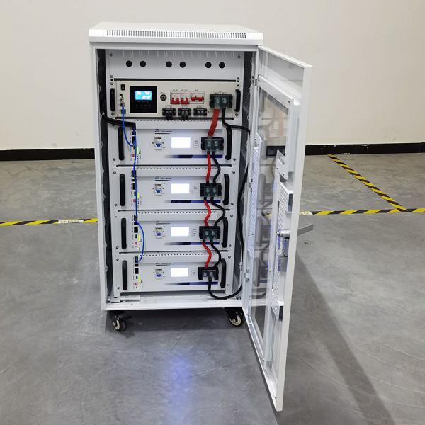 Quality 5kwh 10kwh 20kwh Lifepo4 Lithium Battery Pack Customized Cabinet RS485 For UPS for sale
