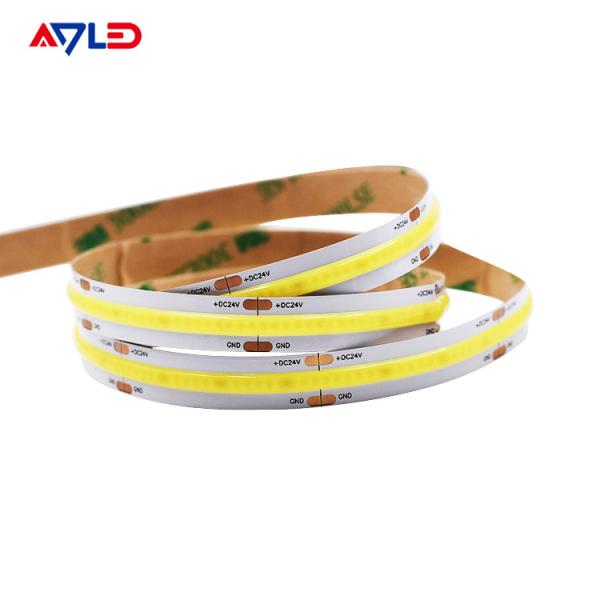 Quality Economical COB Flexible LED Lights Strips 12V Outdoor For Bedroom for sale