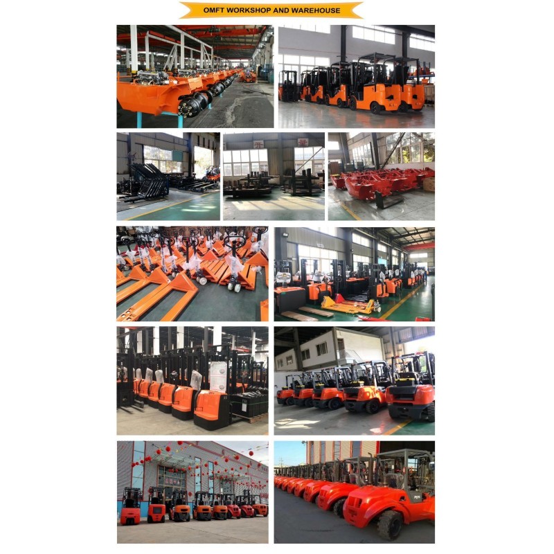 with Good CE and ISO Quality Electric Reach Stacker Electric Clamping Drum Stacker