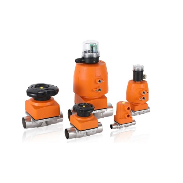 Quality High Flow Welded Metal Diaphragm Valves Abrasion Resistant CE for sale