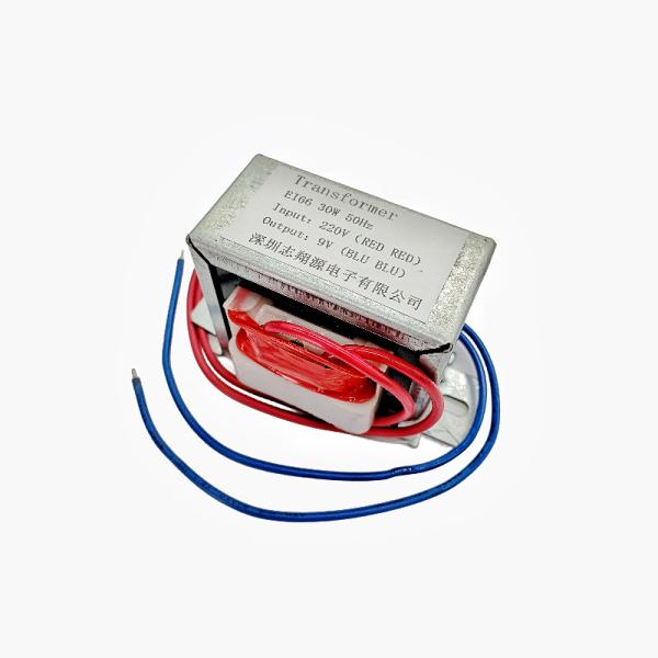 Quality AC 220V To 12V/24V EI66 Power Transformer For Household Appliances 50/60Hz for sale