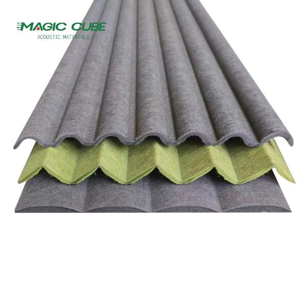 Quality 500mm 3D Print Sound Diffuser Polyester Fiber For Multi Function Hall for sale