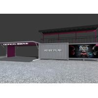 Quality Vehicle Exhibition Terrace 40hc Luxury Expandable Container House for sale