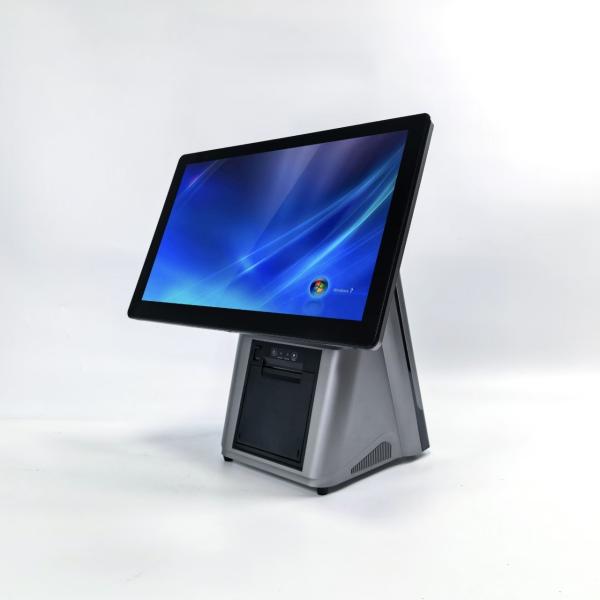 Quality 15.6 Inch Android 11 All-in-One POS System with 80mm Printer and VGA HDMI USB for sale