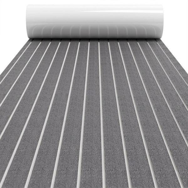 Quality Grey Custom EVA Foam Mat Sheet for Yacht Decking Marine Floor Deck Pad Boat for sale