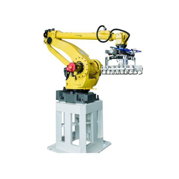 Quality 4 Axis FANUC Palletizing Robot with 140kg Payload and PLC Controller for for sale