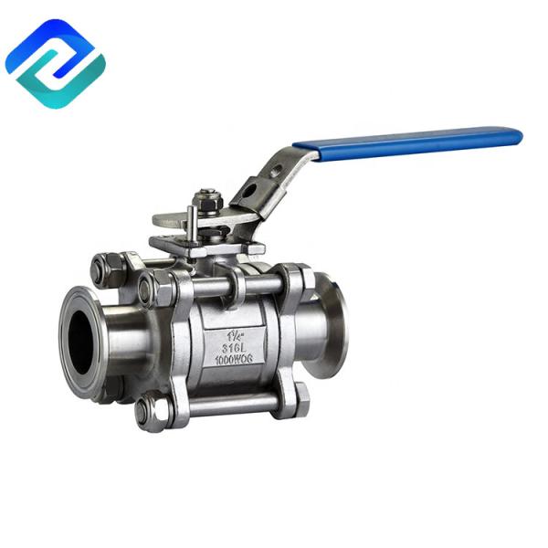 Quality 1/2" Sanitary Stainless Steel Hygienic Casting Ball Valve for sale