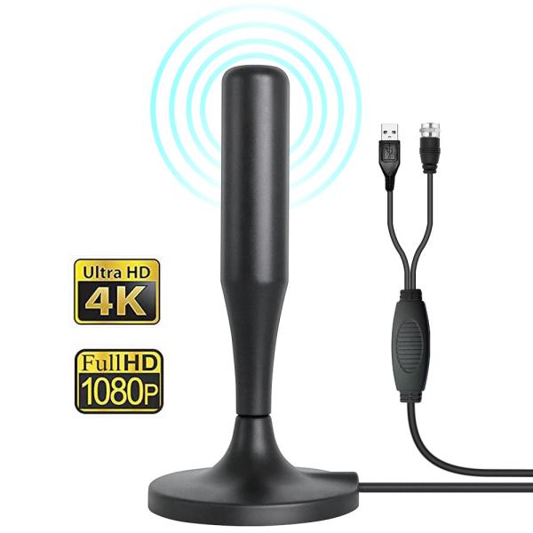 Quality BAIAO  0-2dBi Free Channel TV Antenna HD Portable Digital Aerial For USB TV Tuner for sale