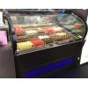 china 487L Glass Top Ice Cream Display Freezer Fan Cooling Auto Defrosting