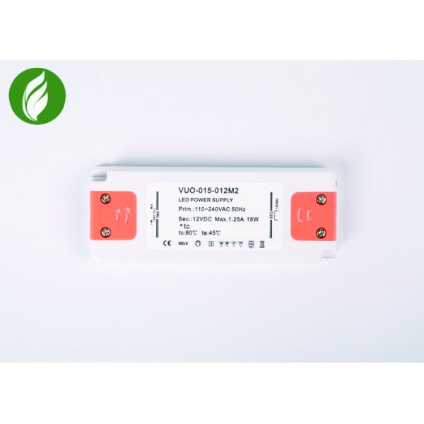 Quality Strip Light 15W Ultra Thin LED Driver Thickness 12mm Heatproof for sale