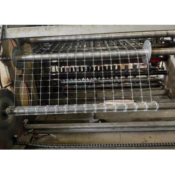 Quality Heavy Duty Fixed Knot Square Deer Mesh Fence Corrosion Resistance Easy for sale