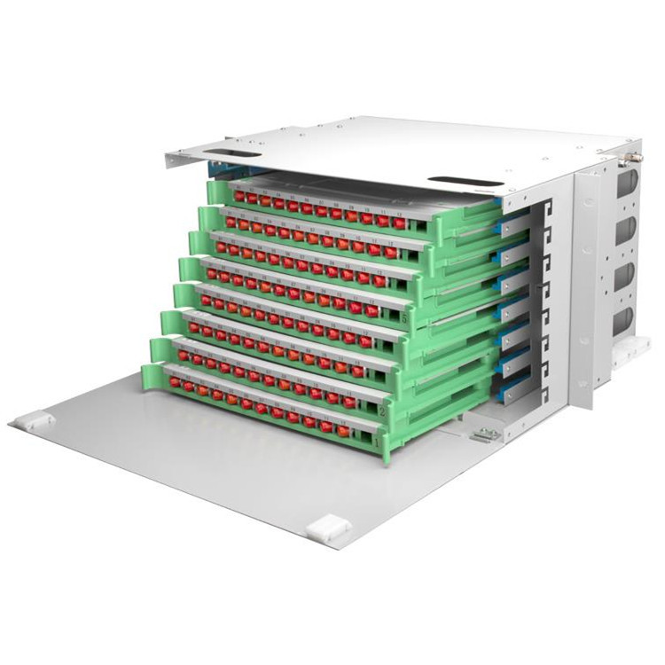 Quality ODF 19 Rack Patch Panel Sc Adapter Fc Patch Panel 6U 96 Core for sale