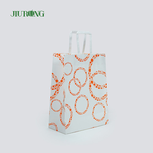 Quality Brown Biodegradable Newspaper Bags Environmentally Friendly 280mm Width for sale