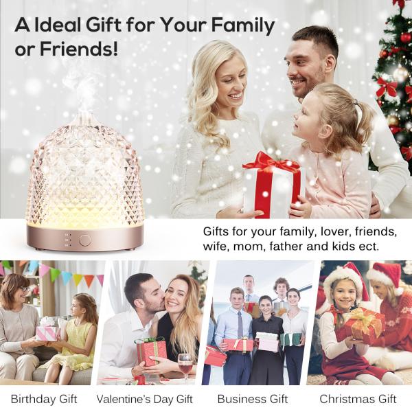 Quality 200ml Ultrasonic Glass Essential Oil Diffuser ▕ DN-851 for sale