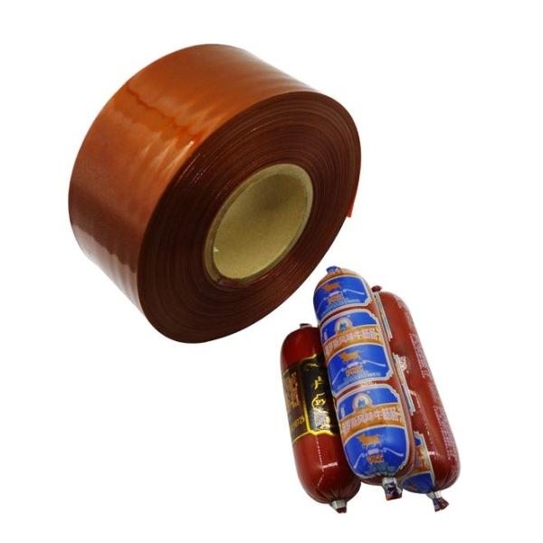 Quality Custom Plastic Sausage Casings Many Colours Printing for sale