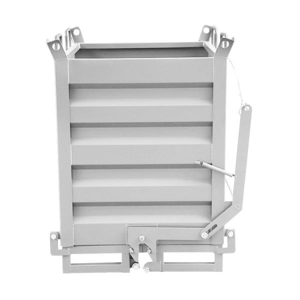 Quality OEM Industrial Trash Bin Container Open Top Bottom Drop Bot Dumping for sale