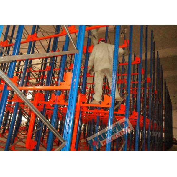 Quality Q235 Q345 Steel Pallet Racks Radio Shuttle Racking Optimizing Space Networking for sale