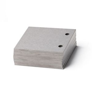 Quality Thickness 1mm Carbide Wood Cutting Tools , 2 Holes Tungsten Carbide Plate for sale