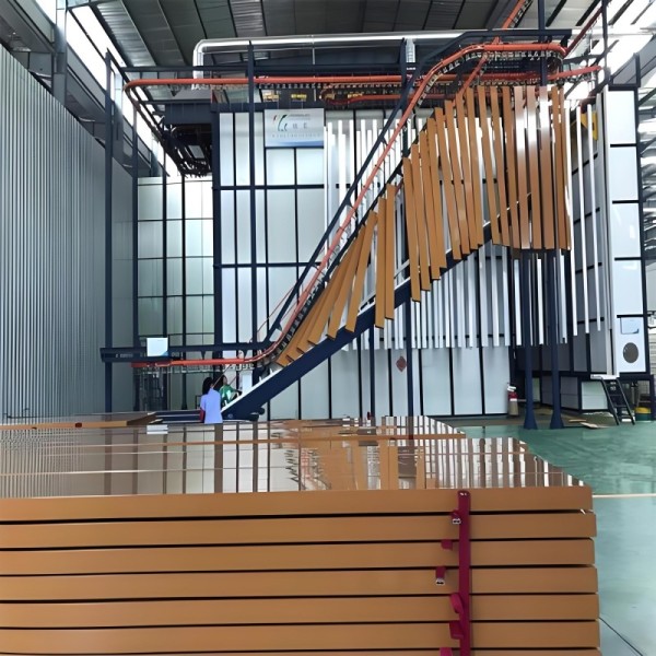 Quality Eco-Friendly Vertical Powder Coating Machine for Aluminum Profiles for sale