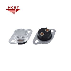Quality Resettable KSD301 Thermostat 16A 125V Temperature Switch Bimetal NC NO for sale
