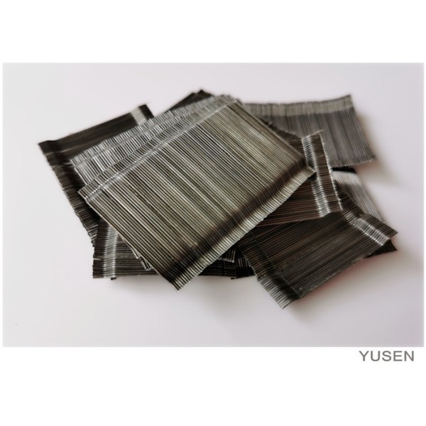 Quality Building Material Glued Steel Fiber Astm A820 Make Concrete More Stronger for sale
